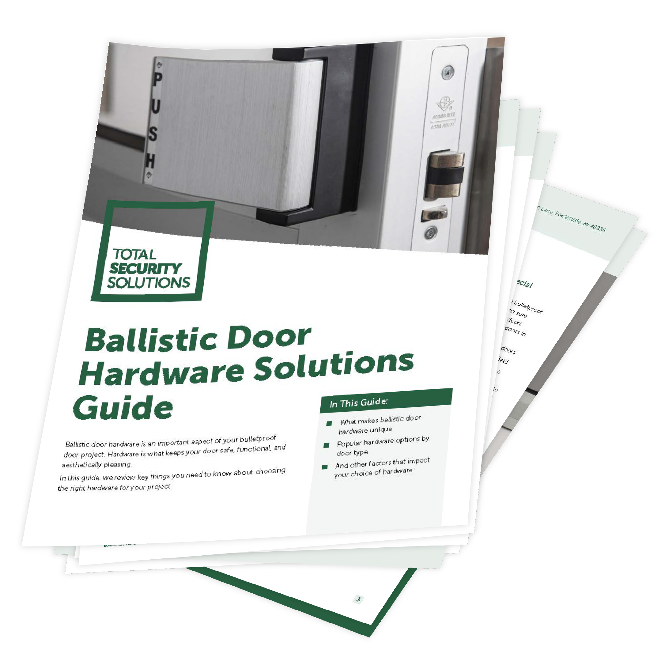 The Ballistic Door Hardware Solutions Guide | TSS